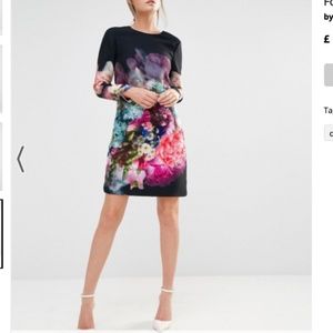 Ted Baker London | Dresses | Ted Baker Vyr Tunic Dress In Focus Bouquet ...